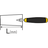 LUMYTOOLS Mistrie trapez. nichelata maner cauciuc 180mm LT06376 Lumy ...