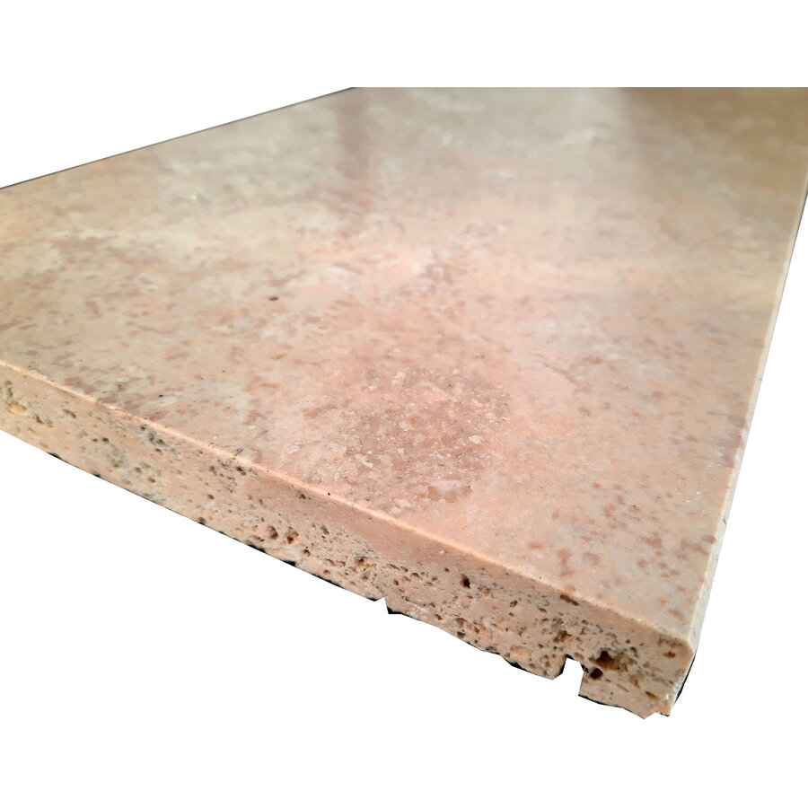 Glaf classic travertin 124x20x2 bizot 315414/315090 Mesta - Brick Romania