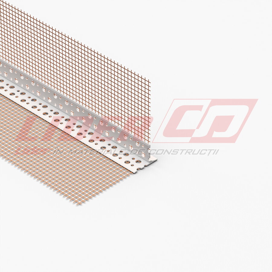 Profil PVC cu plasa 10x10 2.5ml profesional Lider - Brick Romania
