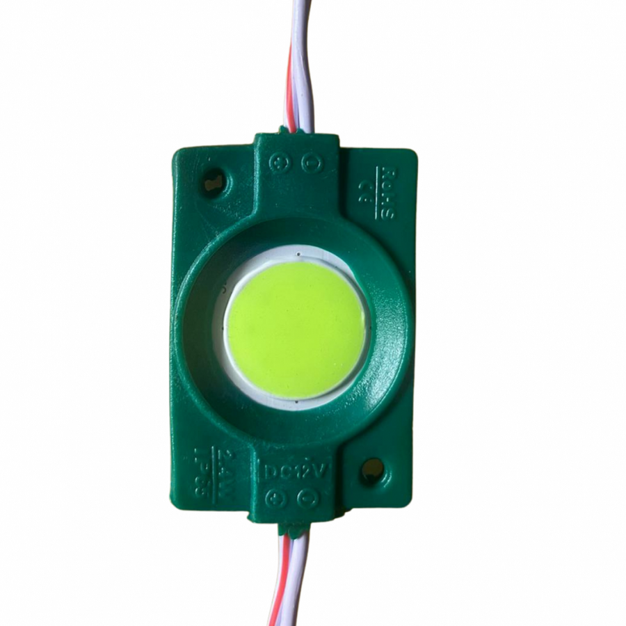 DeLight Modul led cob 9 led verde ip65 12v 2.4w 200lm 66842 Spin ...