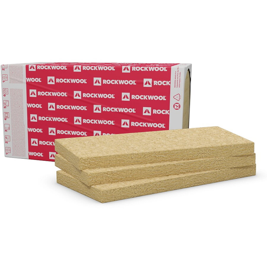 Vata bazaltica multirock 1200x600x50mm (8.64mp/bax) Rockwool - Brick ...