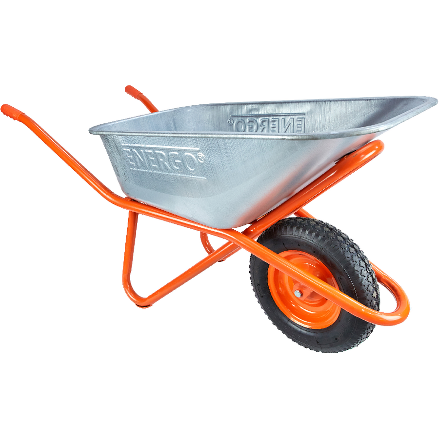 Roaba universala pneuma cadru compus cuva metalica 90 l roata ...