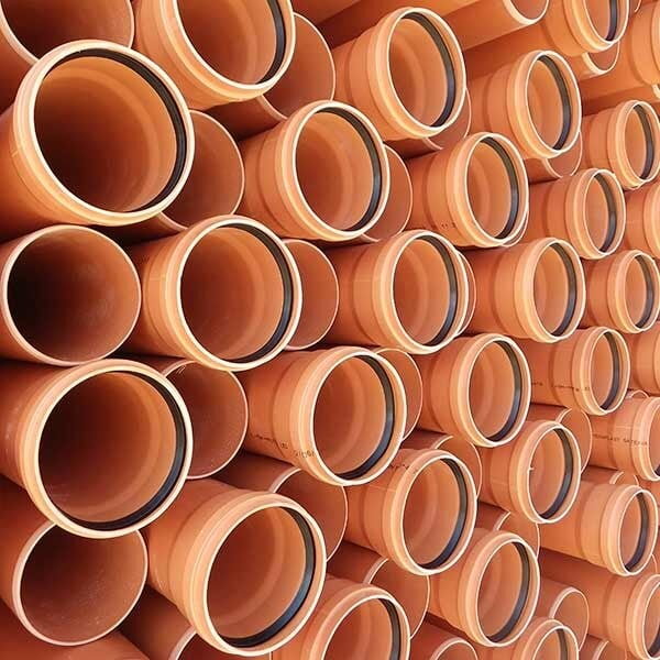 Teava PVC SN2 160x3.2 l=3ml Teraplast - Brick Romania