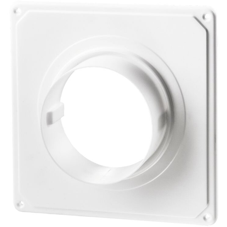 Placa fixare perete cu flansa PVC D=100mm FK100 Vents - Brick Romania