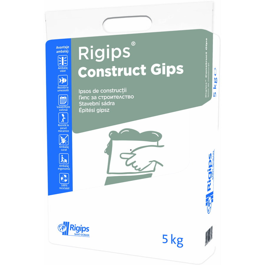 RIGIPS ROMANIA Ipsos constructii 5kg Rigips - Brick Romania