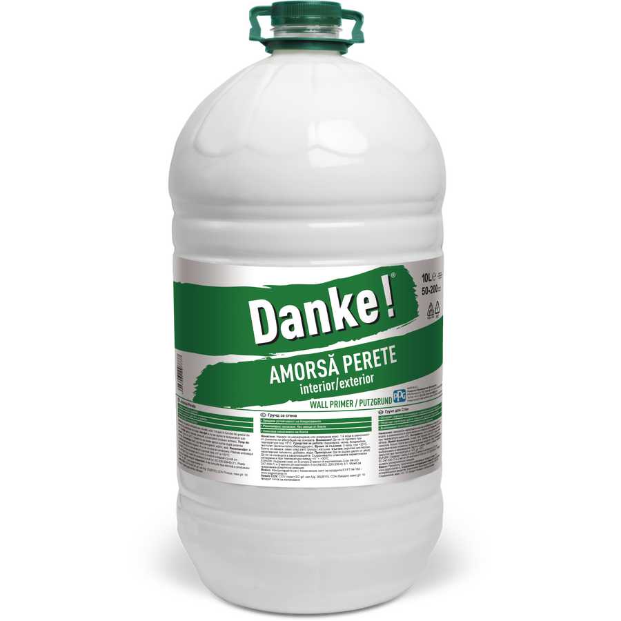 Amorsa perete Danke 10l - Brick Romania