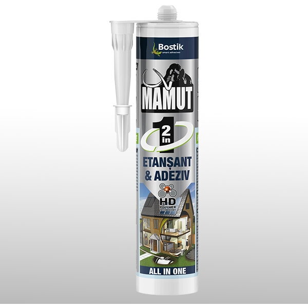 Adeziv mamut seal universal gri 290ml Bostik - Brick Romania