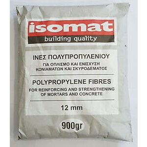 Fibre de polipropilena 900gr Isomat - Brick Romania