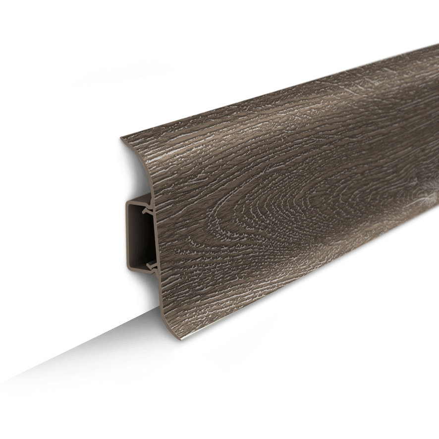 Plinta pvc klassic 59 stejar colorat 2.2ml Wood - Brick Romania