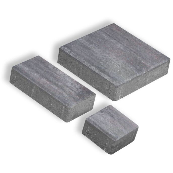 Pavaj fantasia combi 6cm albastru patinat Elis - Brick Romania