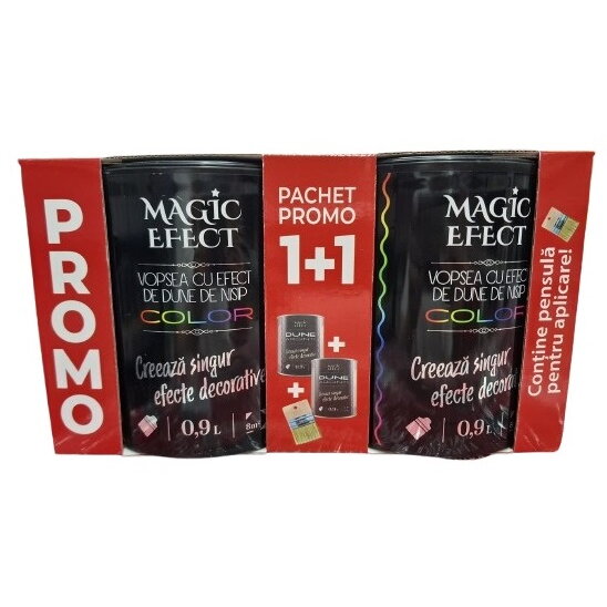 Pachet promotional Magic Efect marrocan 1+1gratis+pensula - Brick Romania