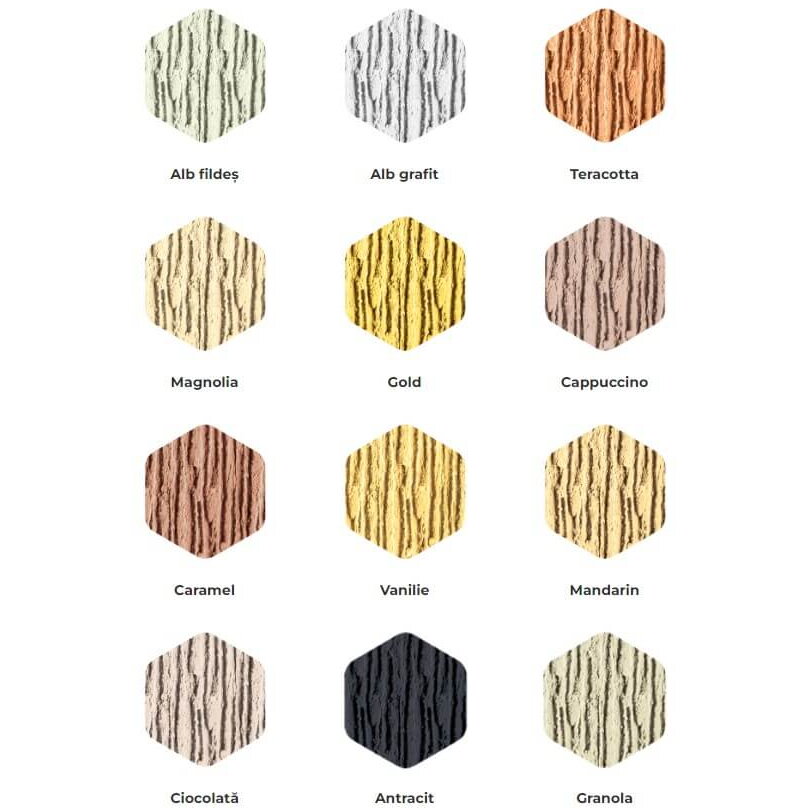 Tencuiala 3teck scoarta de copac terracotta Oskar 25kg - Brick Romania