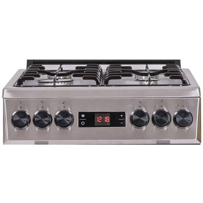 Aragaz mixt 4 arzatoare 8 functii clasa A inox FSMT52320DXO Beko ...