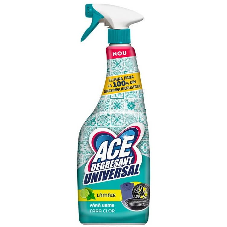 Inalbitor si degresant Ace ultra spray cu spuma fresh lamaie 550ml ...