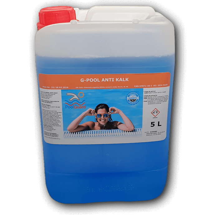 Pool Guard Anticalcar lichid pentru apa CHS 602-5 5l - Brick Romania
