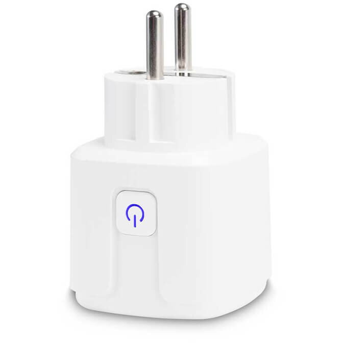 Priza schuko smart 16a wifi bluetooth alb EL0060410 Pulsar - Brick Romania
