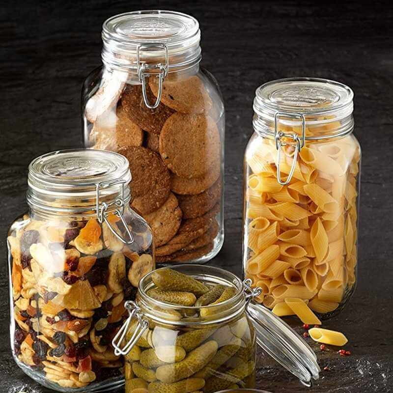 Bormioli Rocco Borcan ermetic din sticla fido 2000 ml 49240 - Brick Romania